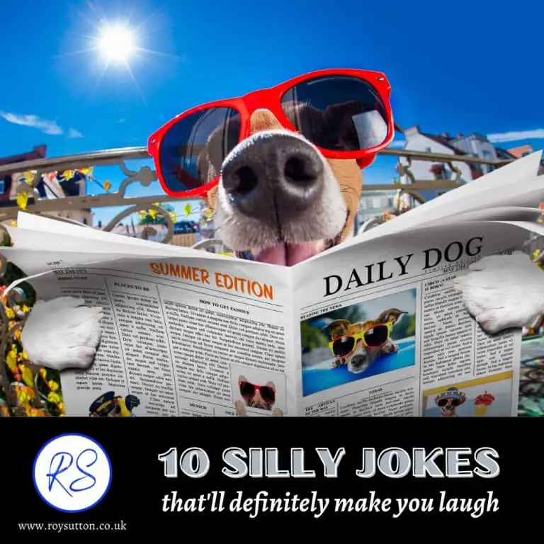 10 silly jokes that'll definitely make you laugh - Roy Sutton