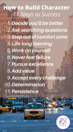 How to Build Character: 11 Steps to Success - Roy Sutton