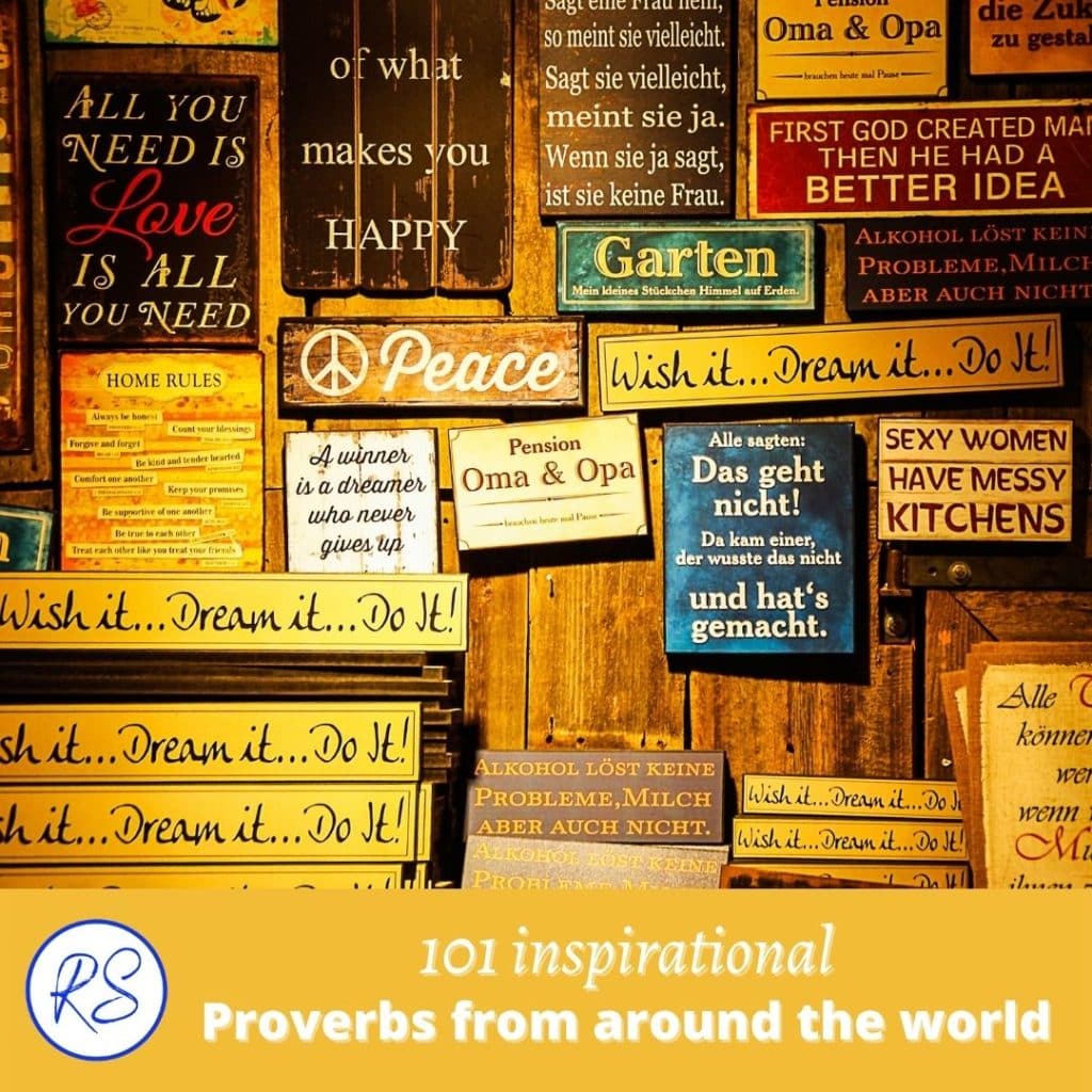101 inspirational proverbs from around the world - Roy Sutton