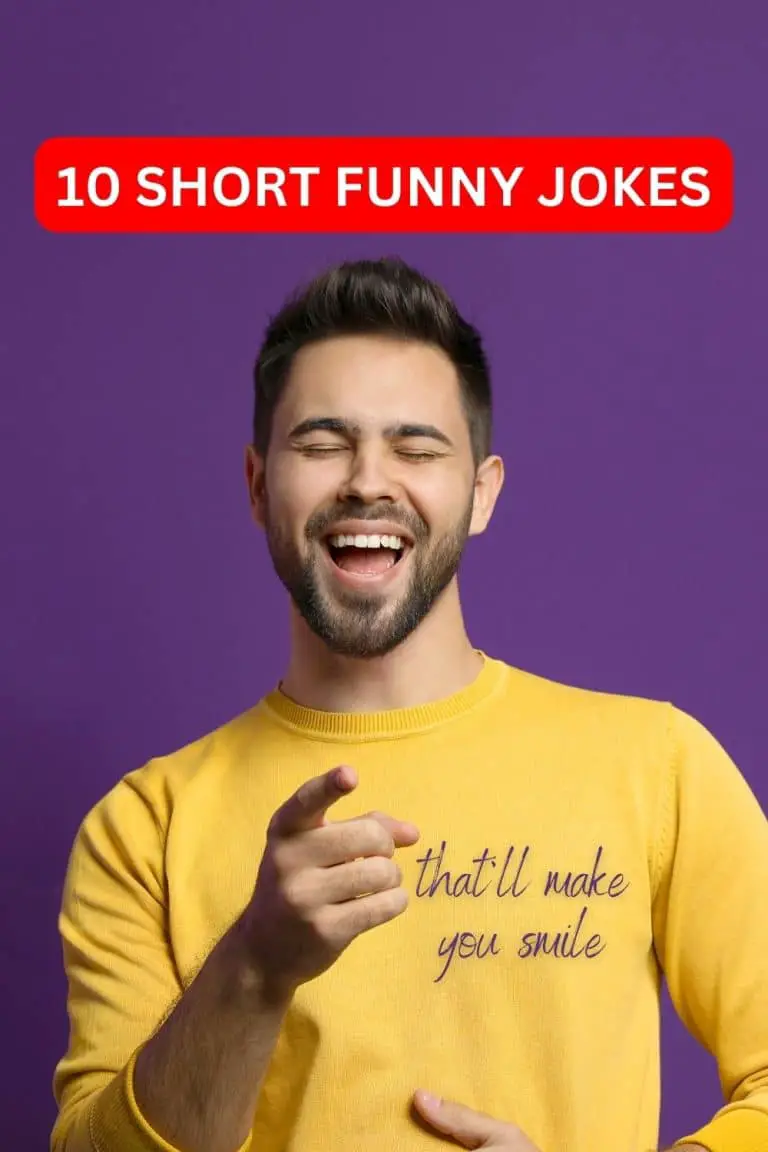 10 short funny jokes that will make you smile - Roy Sutton
