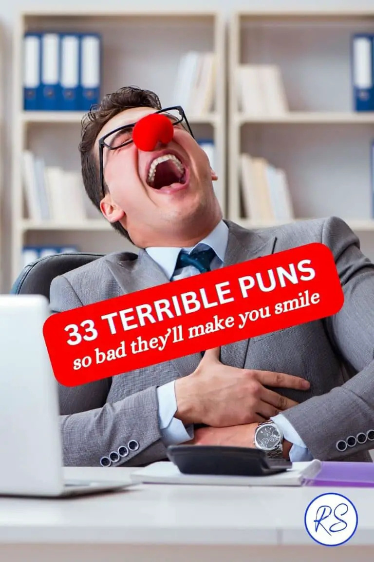 33 terrible puns, so bad they’ll make you smile - Roy Sutton