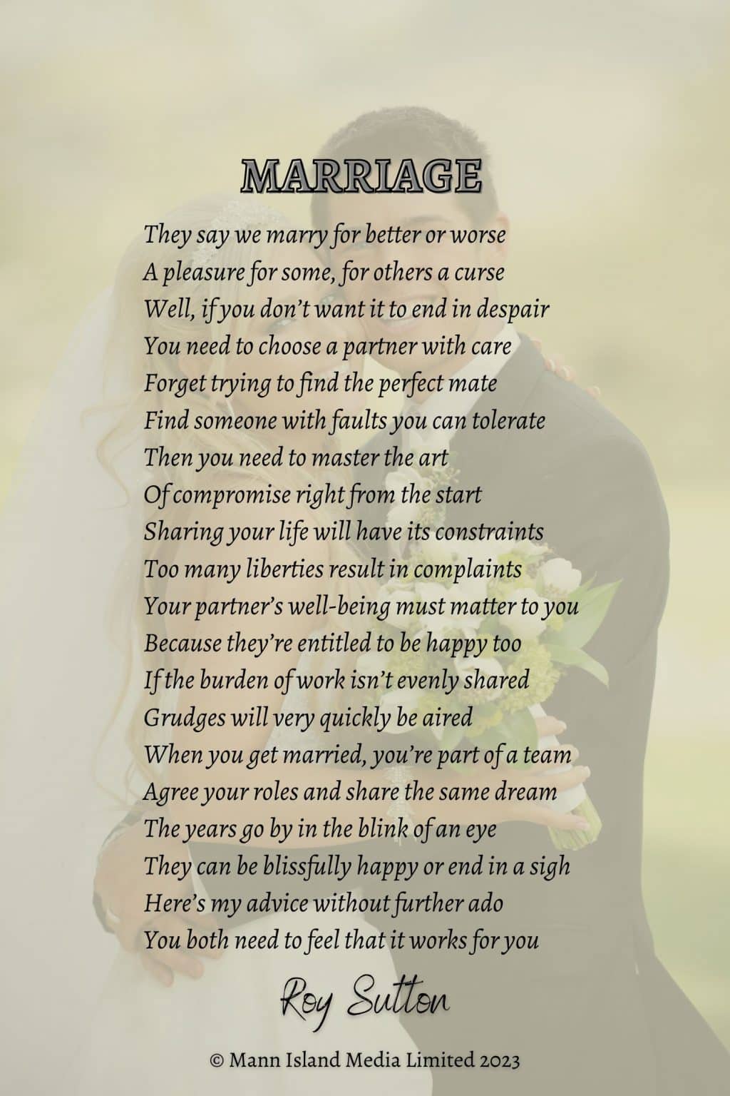 Poetry Archives - Roy Sutton