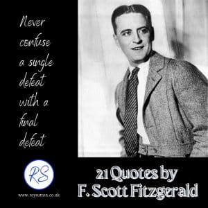21 δυνατά αποφθέγματα του F. Scott Fitzgerald για να σας εμπνεύσουν ...