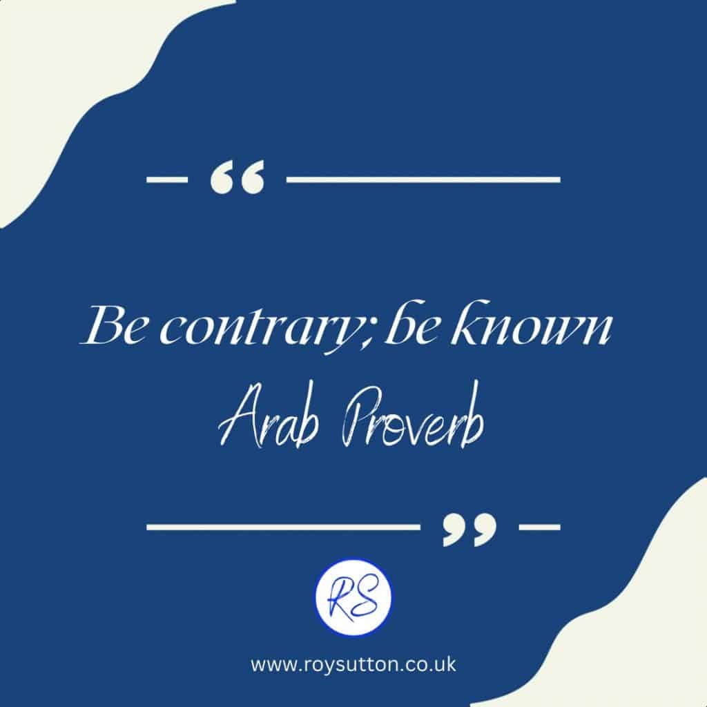 50 Arabic proverbs to inspire you today - Roy Sutton