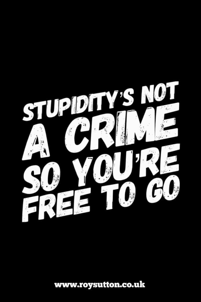 Sarcasm Archives - Roy Sutton