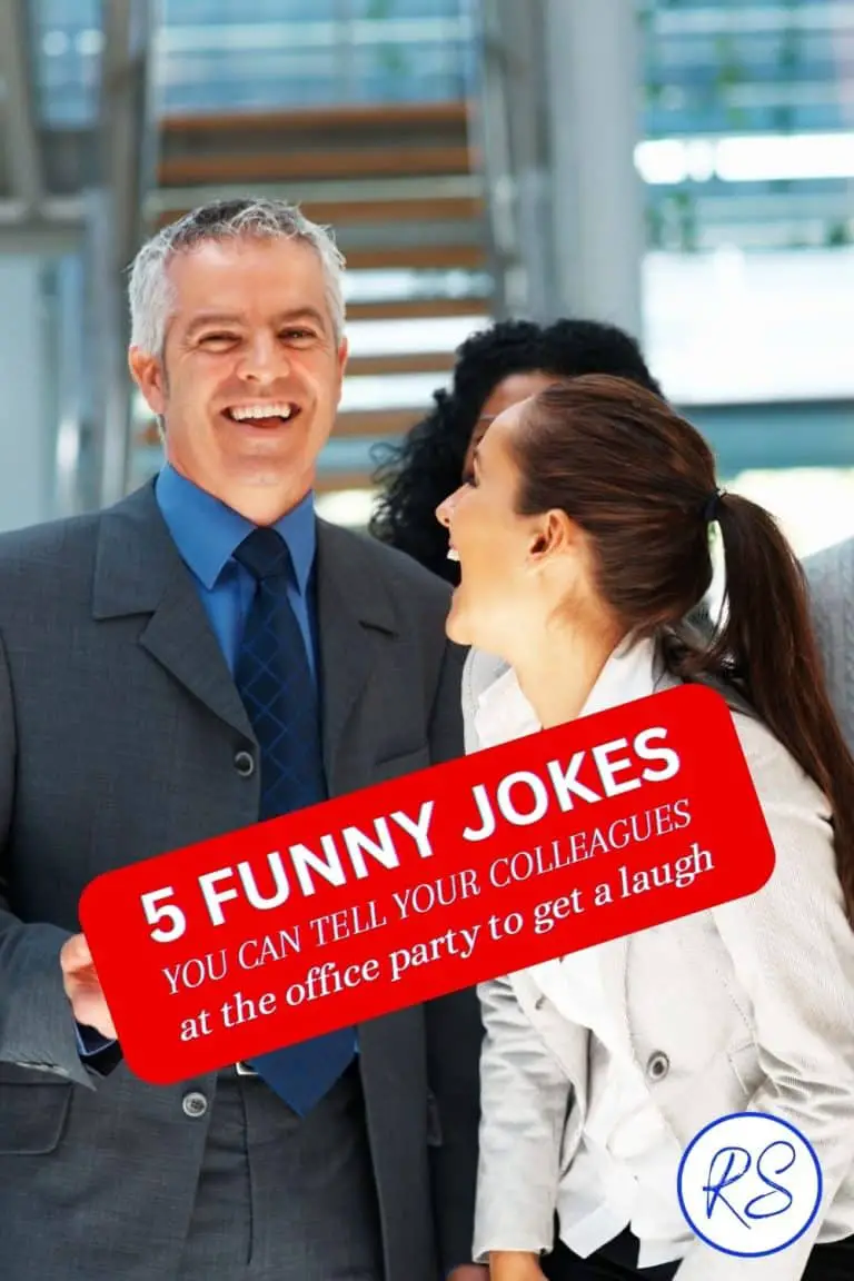 5 funny jokes you can tell your colleagues at an office party - Roy Sutton