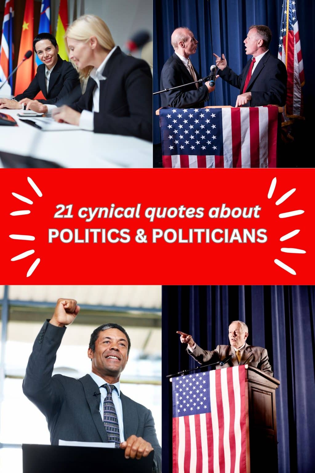 21 cynical quotes about politics and politicians - Roy Sutton