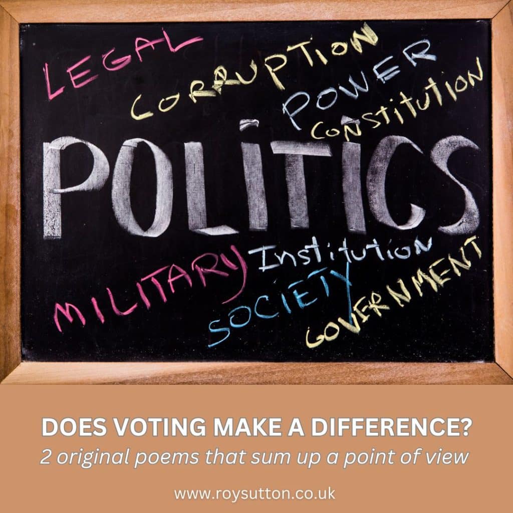 Does voting make a difference? - Roy Sutton
