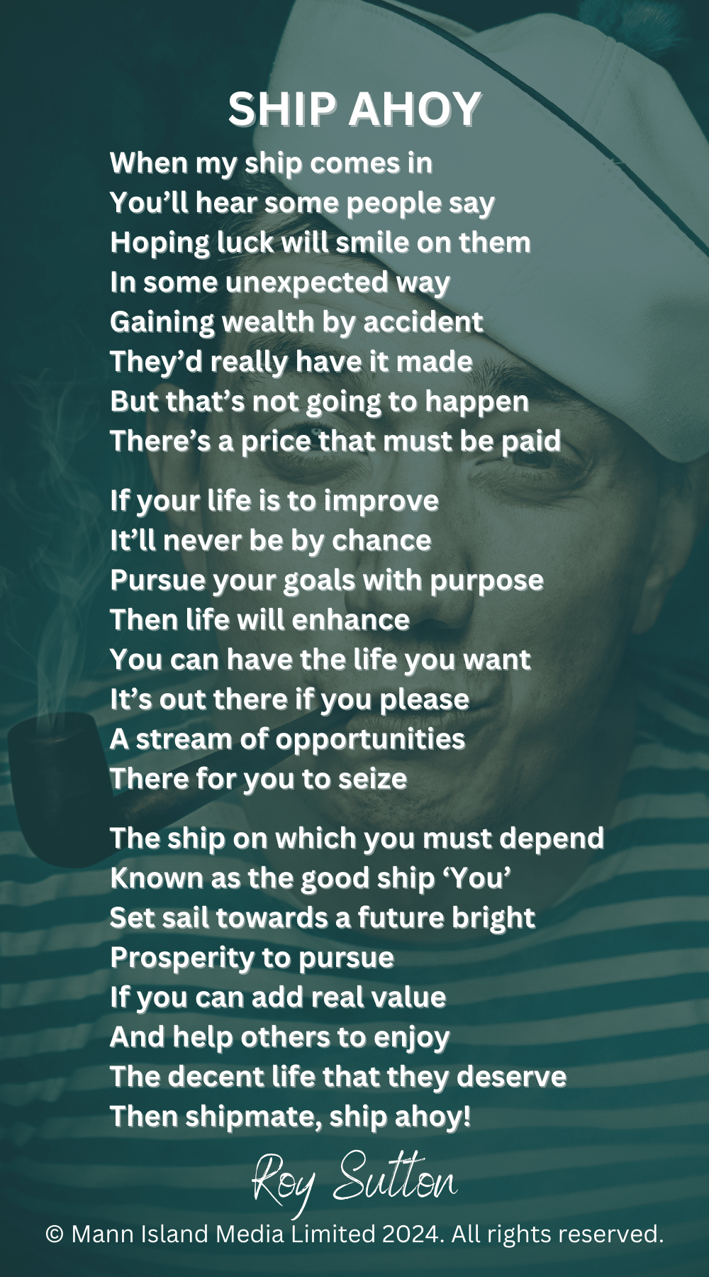 2 more original poems to get you thinking - Roy Sutton