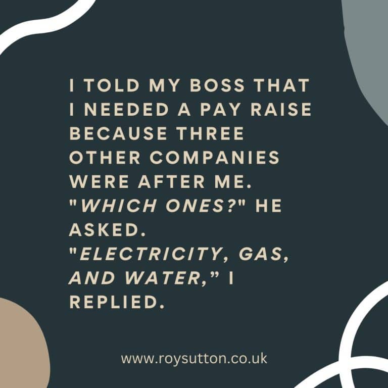 32 brilliant short jokes to make you smile - Roy Sutton