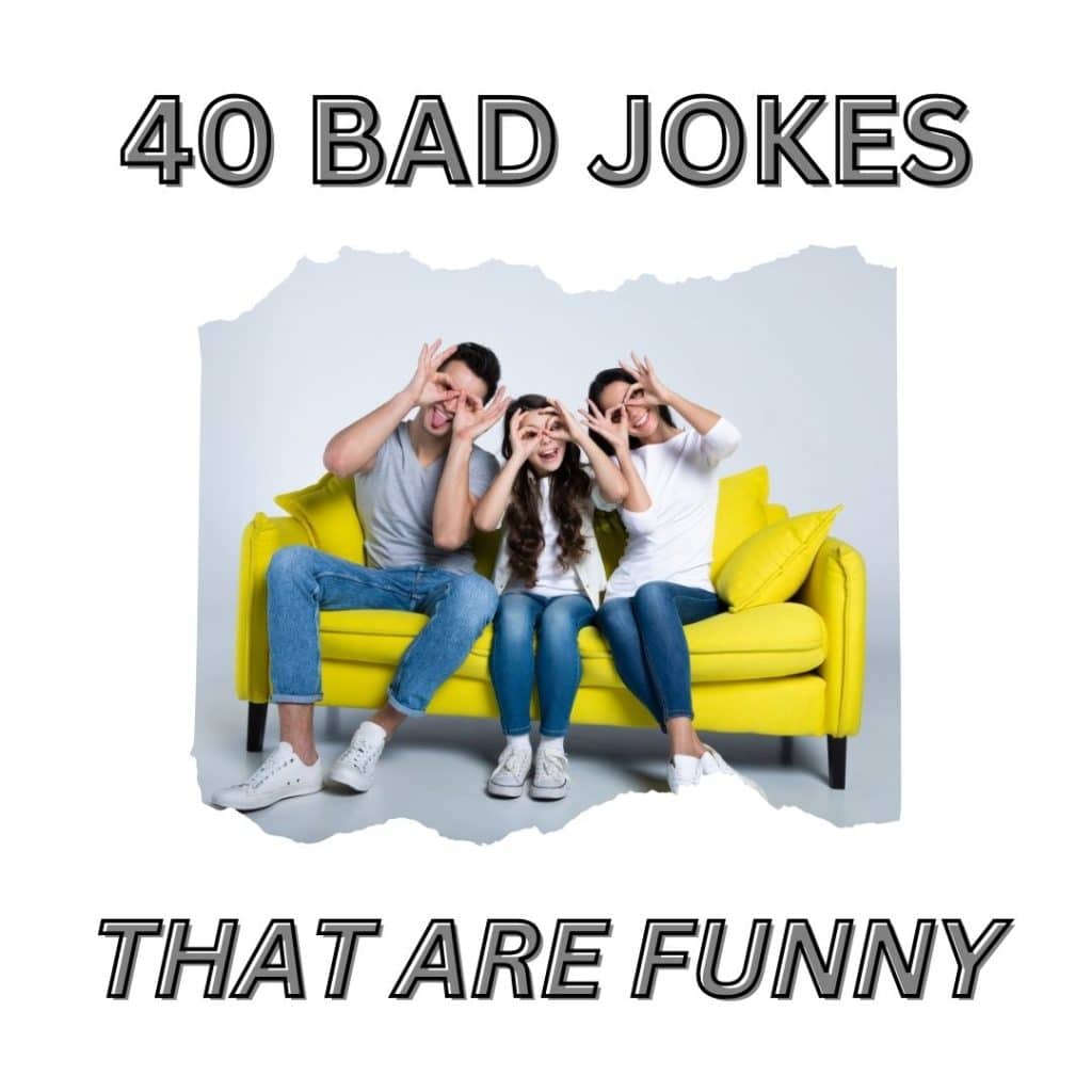 40 Bad jokes that are funny and will make you smile - Roy Sutton
