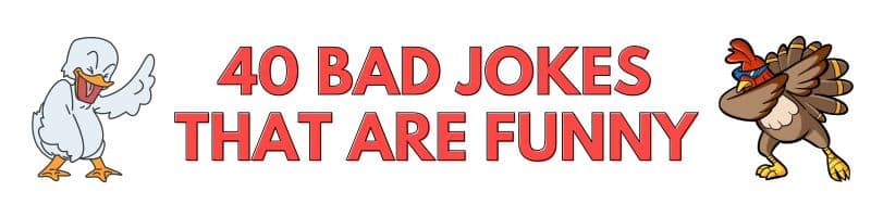 40 Bad jokes that are funny and will make you smile - Roy Sutton