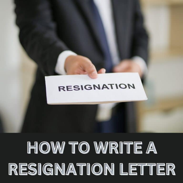 How to Write a Resignation Letter: A Professional Guide - Roy Sutton