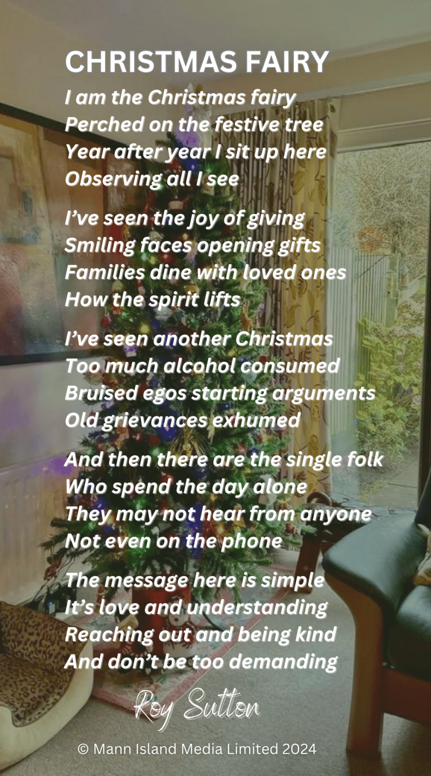 Another Christmas poem that will make you think - Roy Sutton