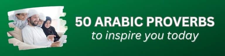 50 Arabic proverbs to inspire you today - Roy Sutton