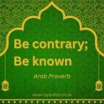 50 Arabic proverbs to inspire you today - Roy Sutton