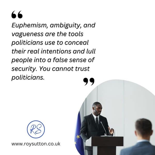 37 powerful facts about politicians and politics - Roy Sutton