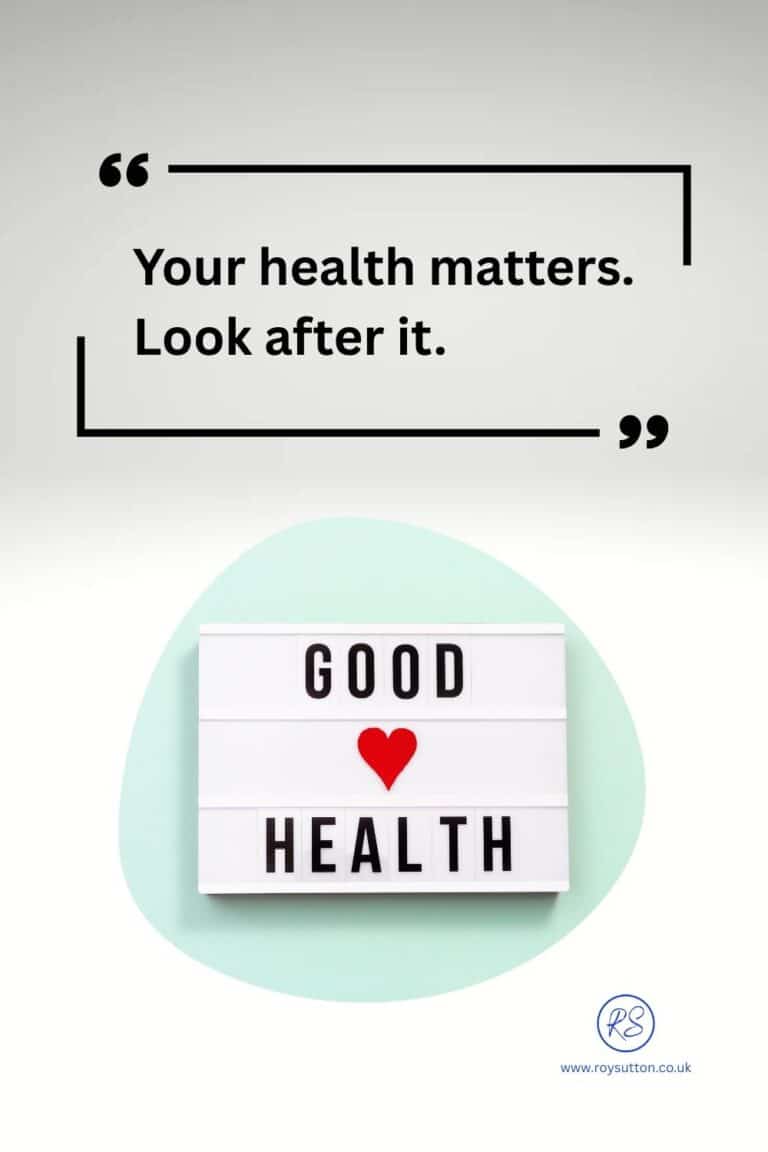 21 inspirational quotes about health and why it matters - Roy Sutton