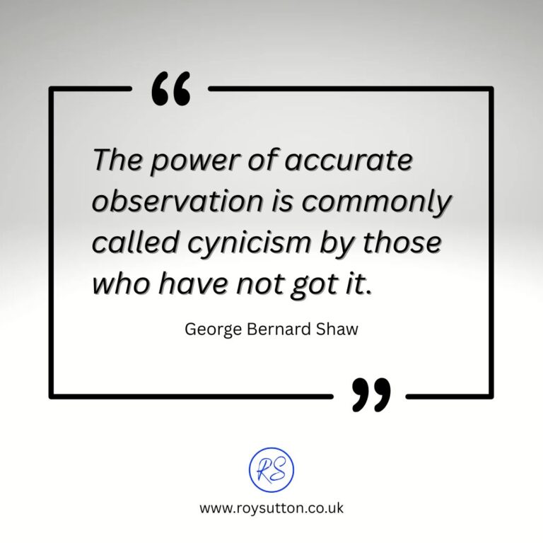 25 quotes by George Bernard Shaw to get you thinking - Roy Sutton