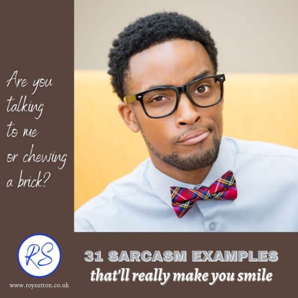 31 sarcasm examples that'll really make you smile - Roy Sutton