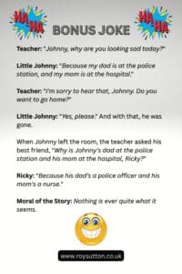 5 long funny stories with morals to tell your friends - Roy Sutton