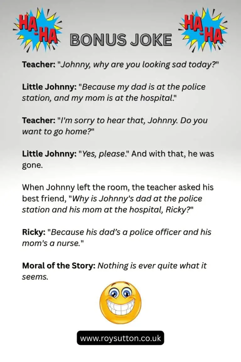 5 long funny stories with morals to tell your friends - Roy Sutton