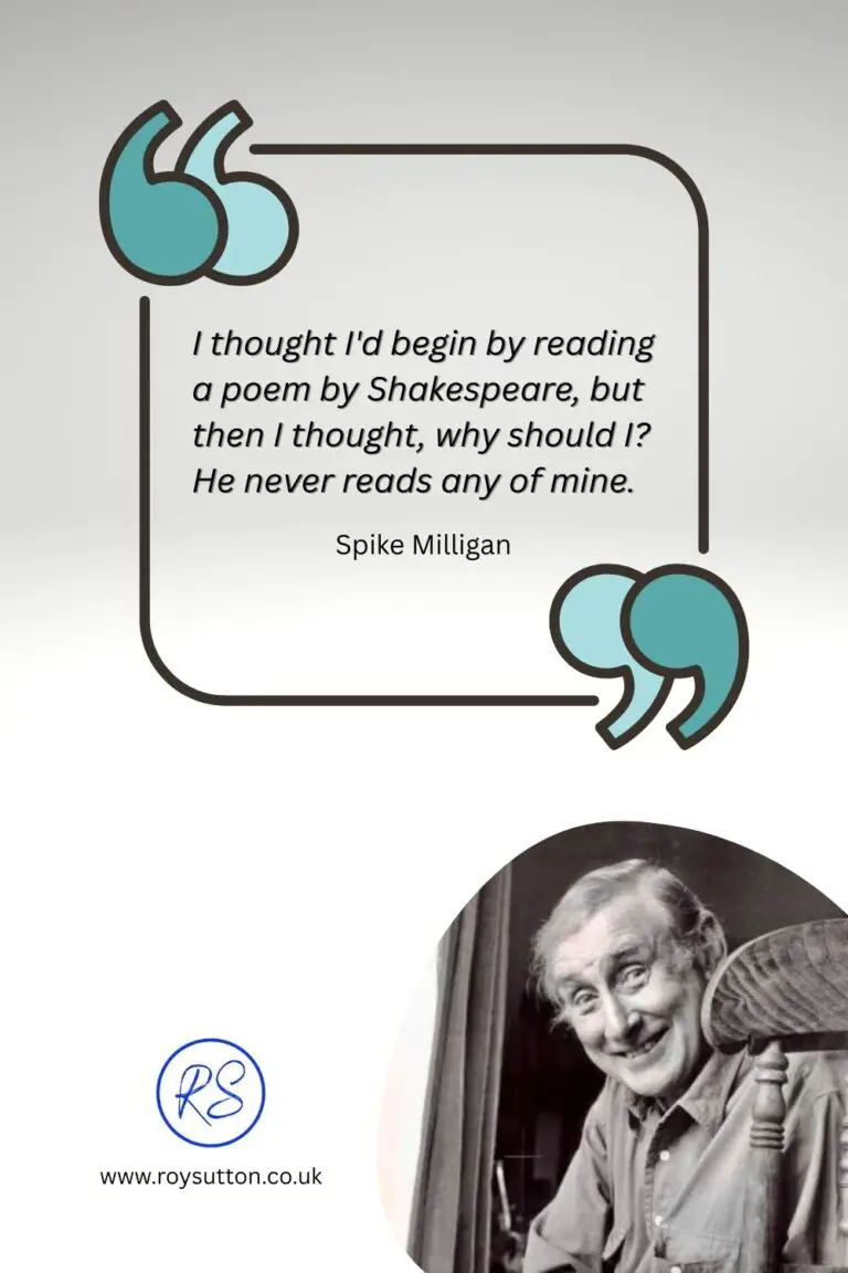 15 amusing quotes by Spike Milligan to raise a smile - Roy Sutton